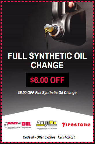 Firestone coupons oil change store